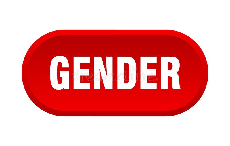 Gender Button. Sticker. Banner. Rounded Glass Sign Stock Vector ...