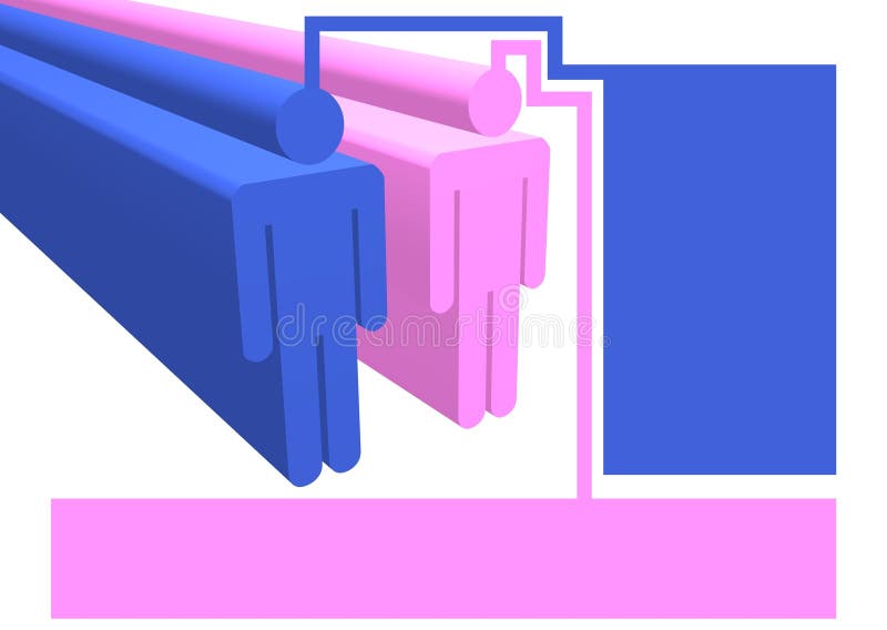 Gender design stock illustration. Illustration of graphic - 2336970