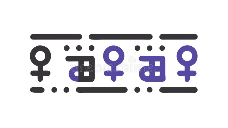 Gender Equality, Human Connection Interpersonal Relationships, Vector ...