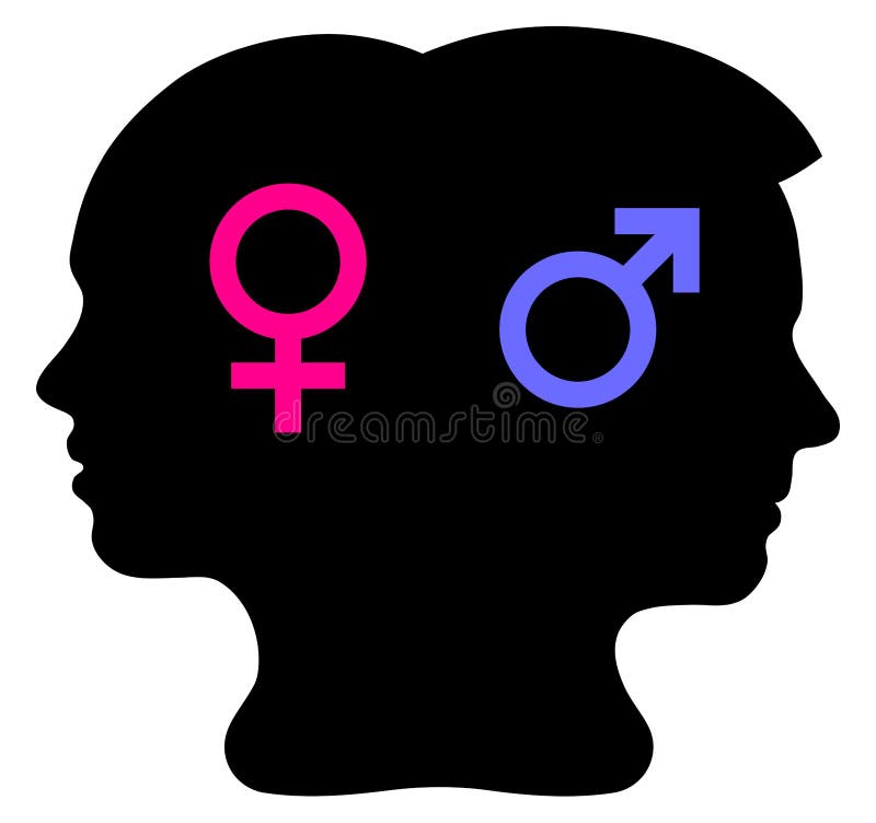 Gender Equality, Social Problems Stock Vector - Illustration of male ...