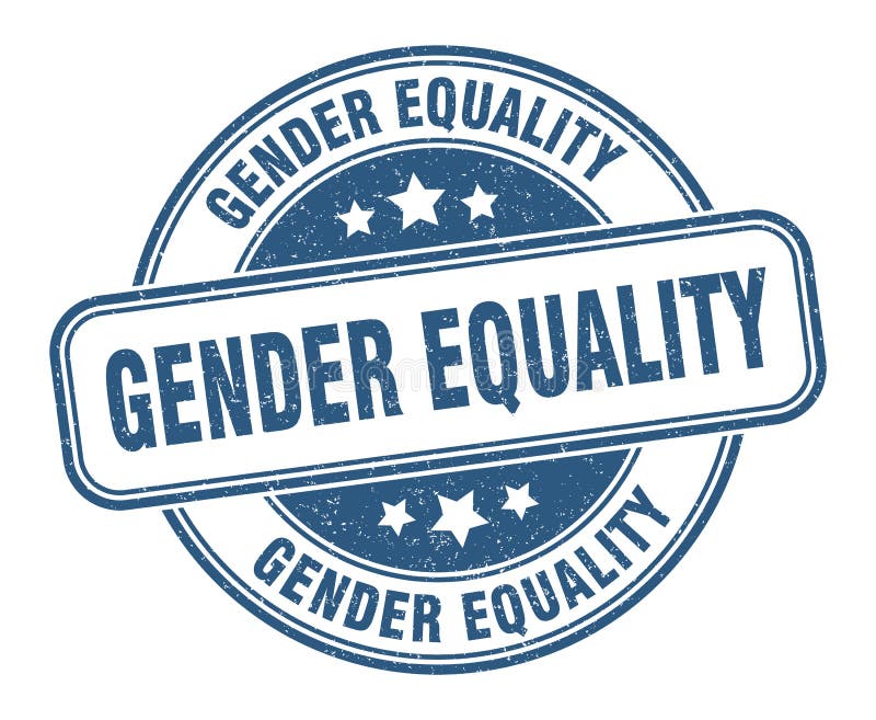 Gender Equality Stamp. Gender Equality Label. Round Grunge Sign Stock ...