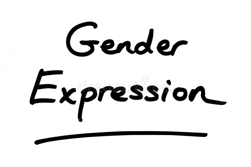 Gender Expression Word Cloud Stock Vector - Illustration of male ...