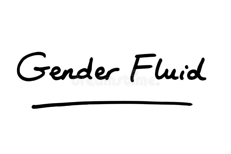 Gender Fluid Flags and Symbols in Gentle Shades Stock Vector ...