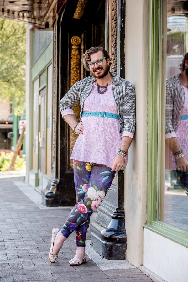 Gender Fluid Young Man stock photo. Image of fluid, caucasian - 70710778