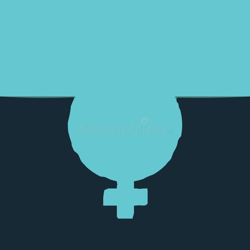 Gender Gap stock illustration. Illustration of divide - 44317017