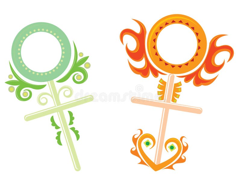 Gender icon stock vector. Illustration of decoration - 11565608