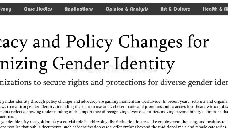 2024: Gender Identity, Headlines Fast Sequence Stock Footage - Video of ...