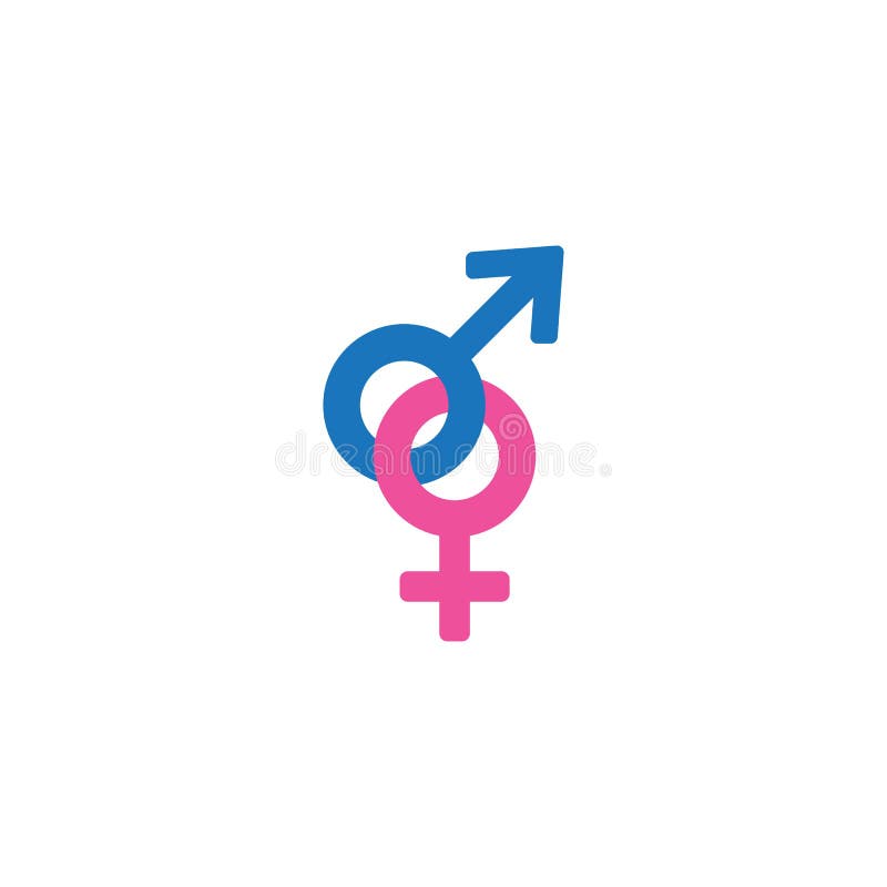 Gender logo vector stock vector. Illustration of element - 168496839