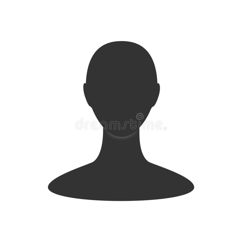 Neutral profile picture stock vector. Illustration of private - 136072582