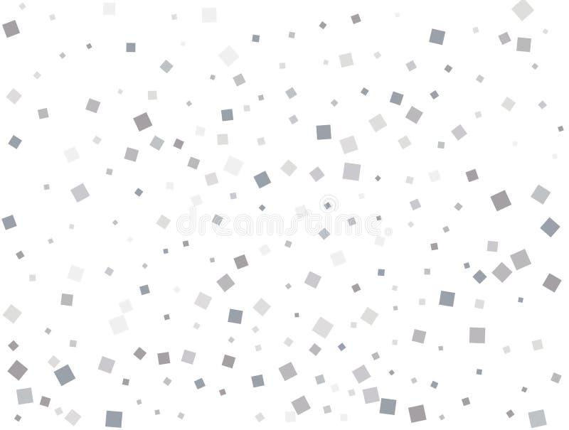 Gender Neutral Golden Triangular Confetti Background. Vector ...