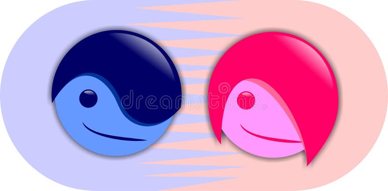 Gender representation stock illustration. Illustration of modern - 9740936