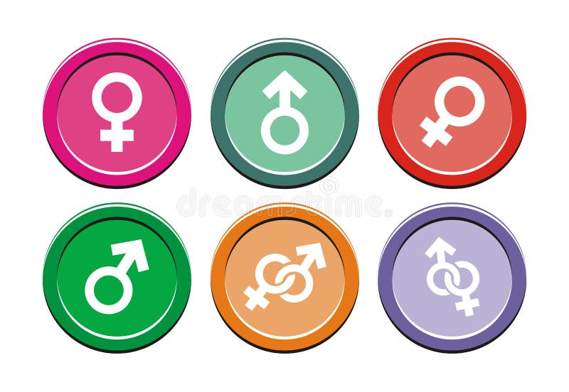 Gender Badge Stock Illustrations – 2,742 Gender Badge Stock ...