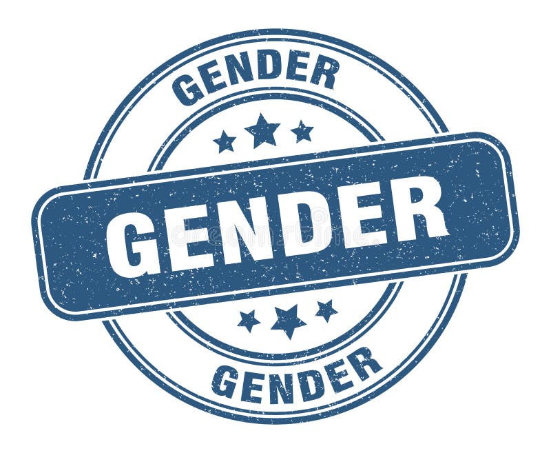 Gender Stamp. Gender Label. Round Grunge Sign Stock Vector ...
