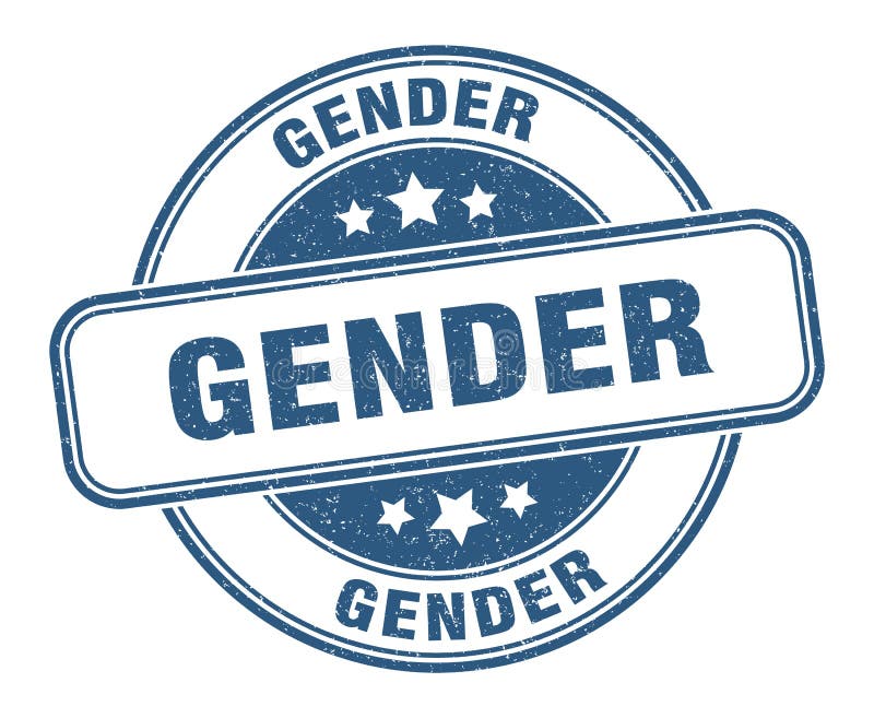 Gender Stamp. Gender Label. Round Grunge Sign Stock Vector ...