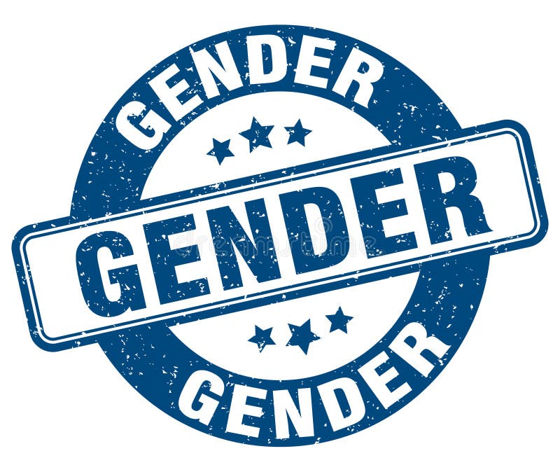 Gender Stamp. Gender Label. Round Grunge Sign Stock Vector ...