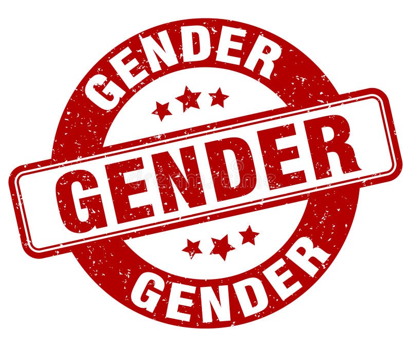 Gender Stamp. Gender Label. Round Grunge Sign Stock Vector ...