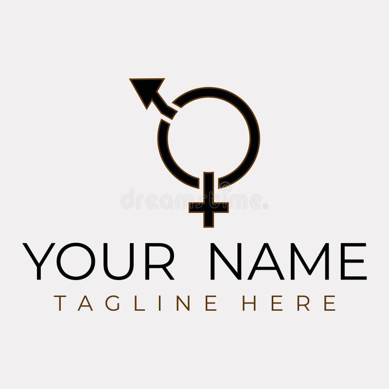 Gender symbol design stock vector. Illustration of pink - 340117308