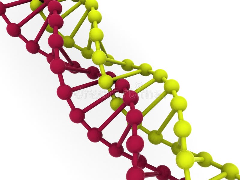 Gene in DNA. stock illustration. Illustration of individuality - 3121274