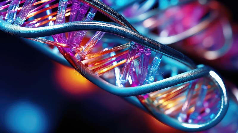 Gene dna modern stock illustration. Illustration of marker - 307618926