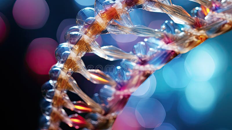 Gene dna rna protein stock illustration. Illustration of helix - 305925443