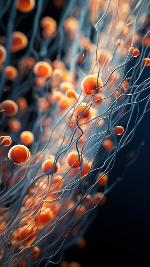 Gene Lines and Nodes Create a Captivating 3D Rendering of Biological ...