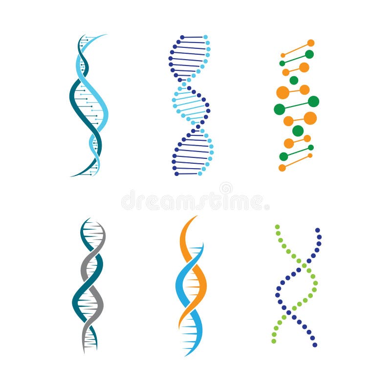 Gene Symbol Vector Icon Illustration Stock Vector - Illustration of ...