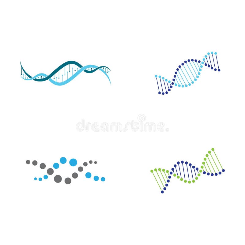 Gene Symbol Vector Icon Illustration Stock Vector - Illustration of ...