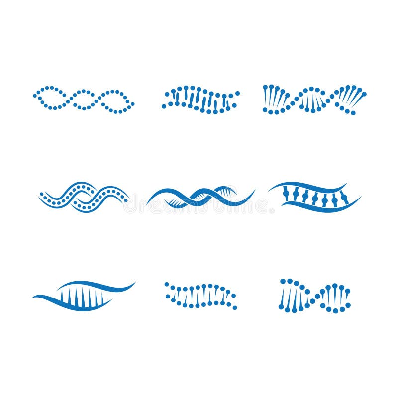 Gene symbol vector icon stock vector. Illustration of icon - 168992766