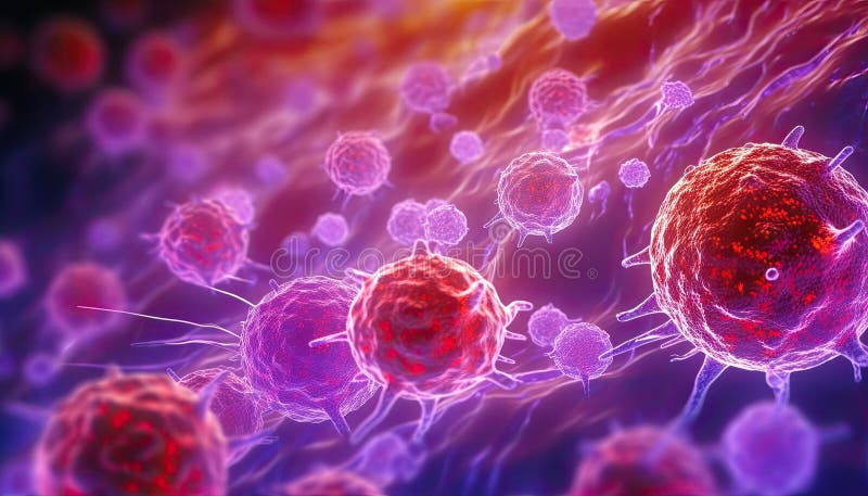 Gene Therapy Targeting Cancer Cells Modern Research Lab Stock Photo ...