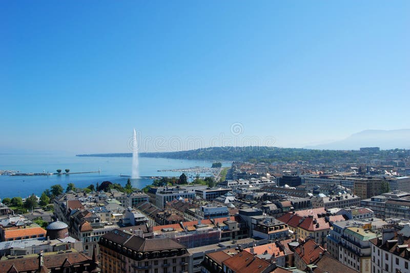 Genebra, Switzerland foto de stock. Imagem de europa - 18874886