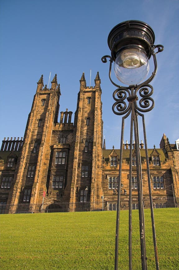 General Assembly Building, Edinburgh, Scotland Stock Image - Image of ...