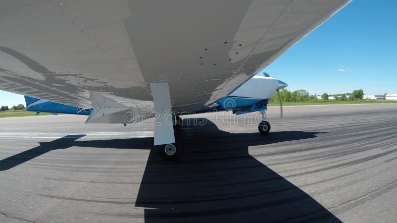 General Aviation Aircraft on a Normal Flight Stock Photo - Image of ...