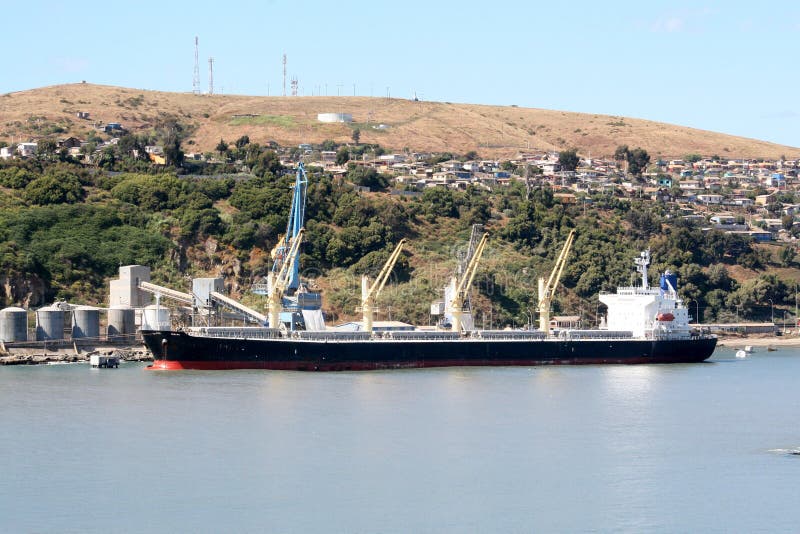 General cargo ship stock image. Image of cocos, board - 70928341
