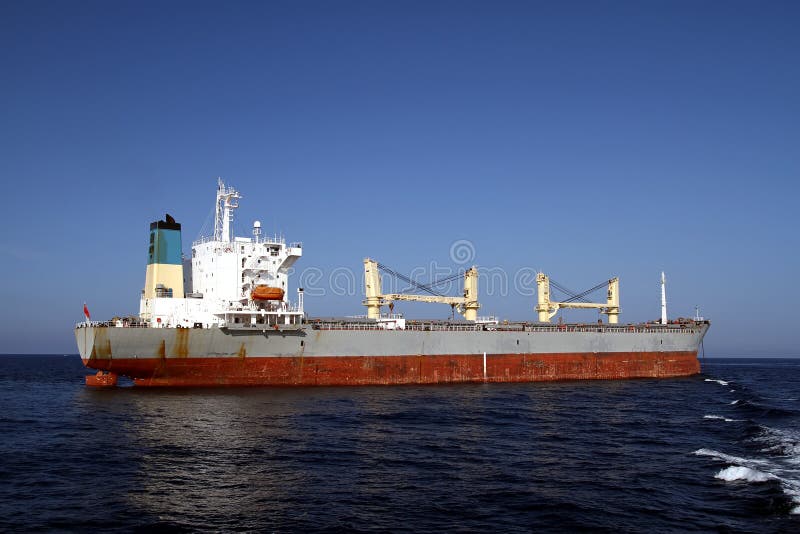 General cargo vessel stock photo. Image of boat, bullcarrier - 35571008