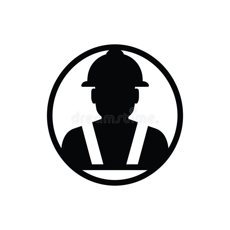 General Contractor Icon stock vector. Illustration of projects - 296706342