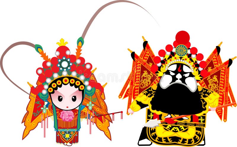 Beijing Opera Cartoon Stock Illustrations – 18 Beijing Opera Cartoon ...