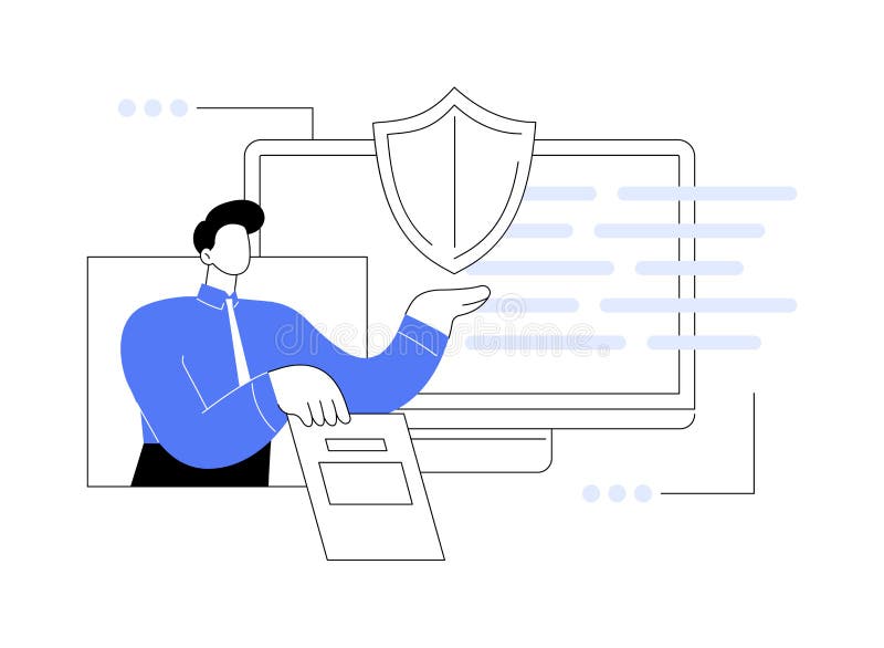 General Data Protection Regulation Abstract Concept Vector Illustration ...