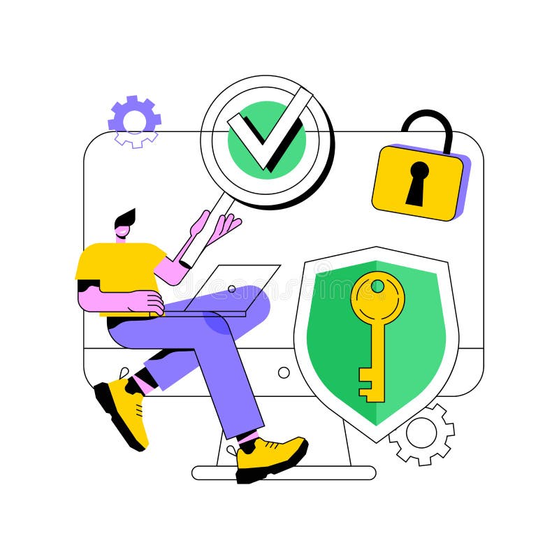 General Data Protection Regulation Abstract Concept Vector Illustration ...