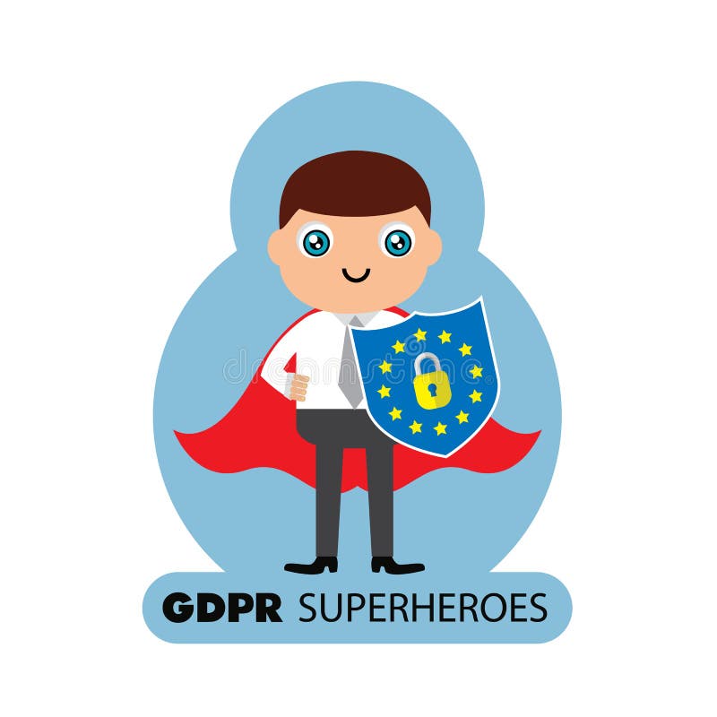 General Data Protection Regulation GDPR Concept Illustration - 25 May ...