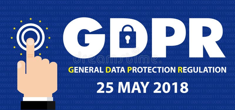 GDPR Concept. General Data Protection Regulation. New EU Law from 2018 ...