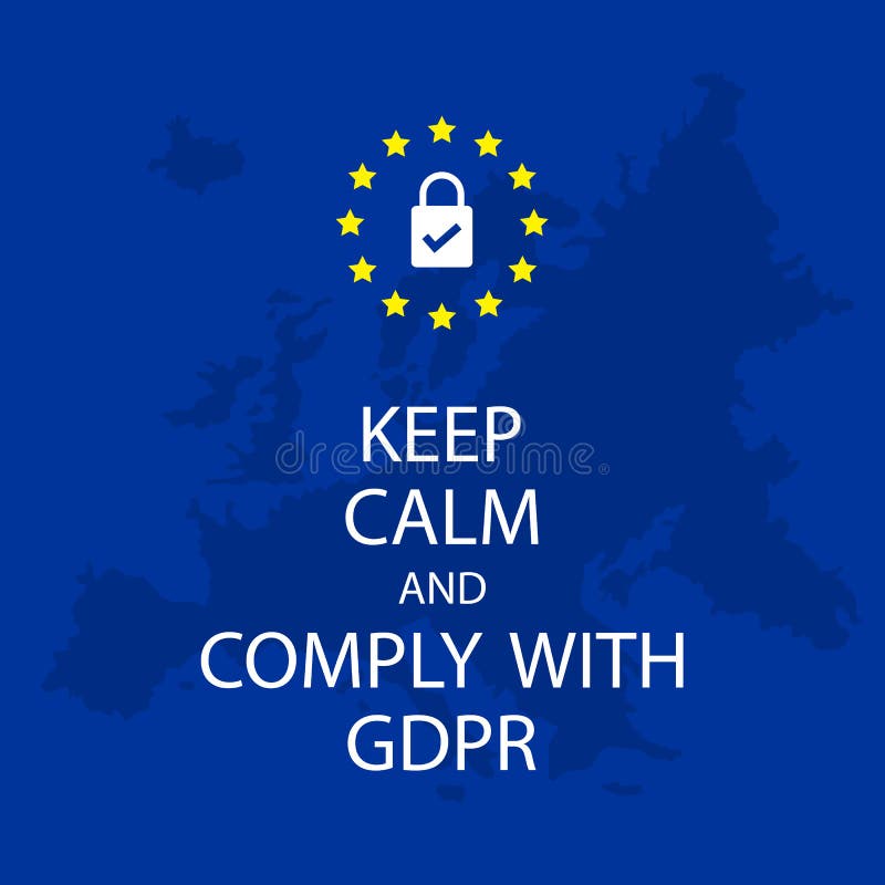 GDPR Concept. General Data Protection Regulation. New EU Law from 2018 ...