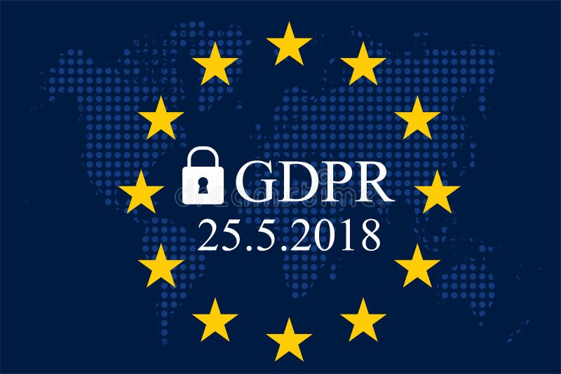 General Data Protection Regulation GDPR 2018-2019, 1 Year Later Stock ...