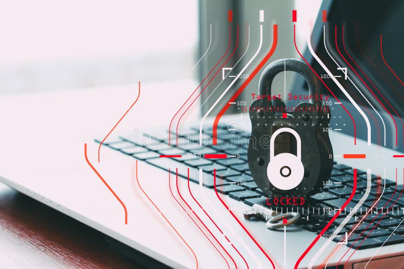 General Data Protection Regulation (GDPR) and Security Concept.Computer ...