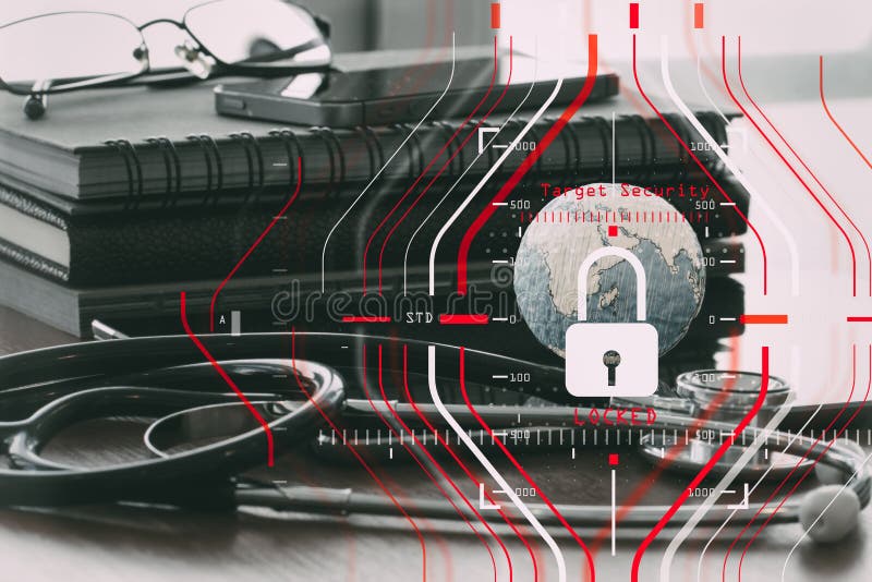 General Data Protection Regulation (GDPR) and Security Concept.Computer ...