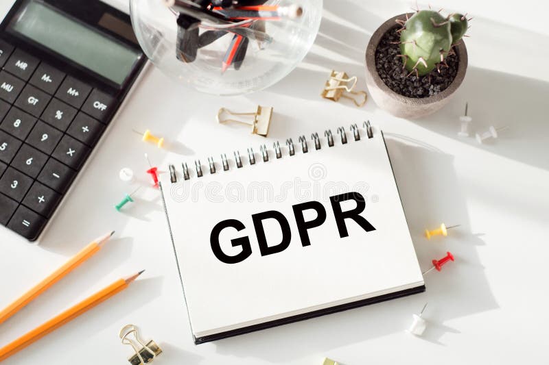 General Data Protection Regulation or GDPR To Do List Stock Image ...