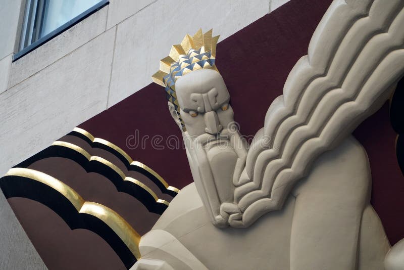 The General Electric Building New York City Editorial Stock Image ...