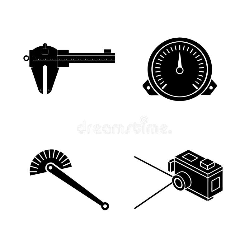 General Engineering Equipment Silhouette Vector Bundle Stock Vector ...