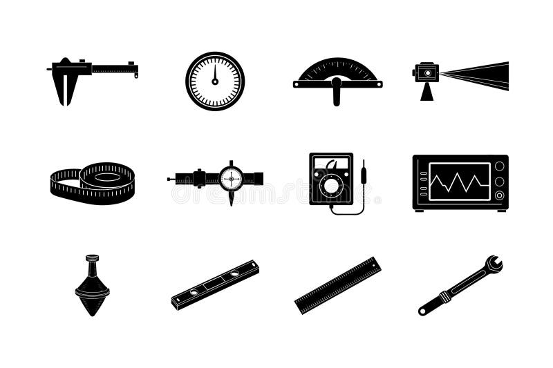 General Engineering Equipment Silhouette Vector Bundle Stock ...