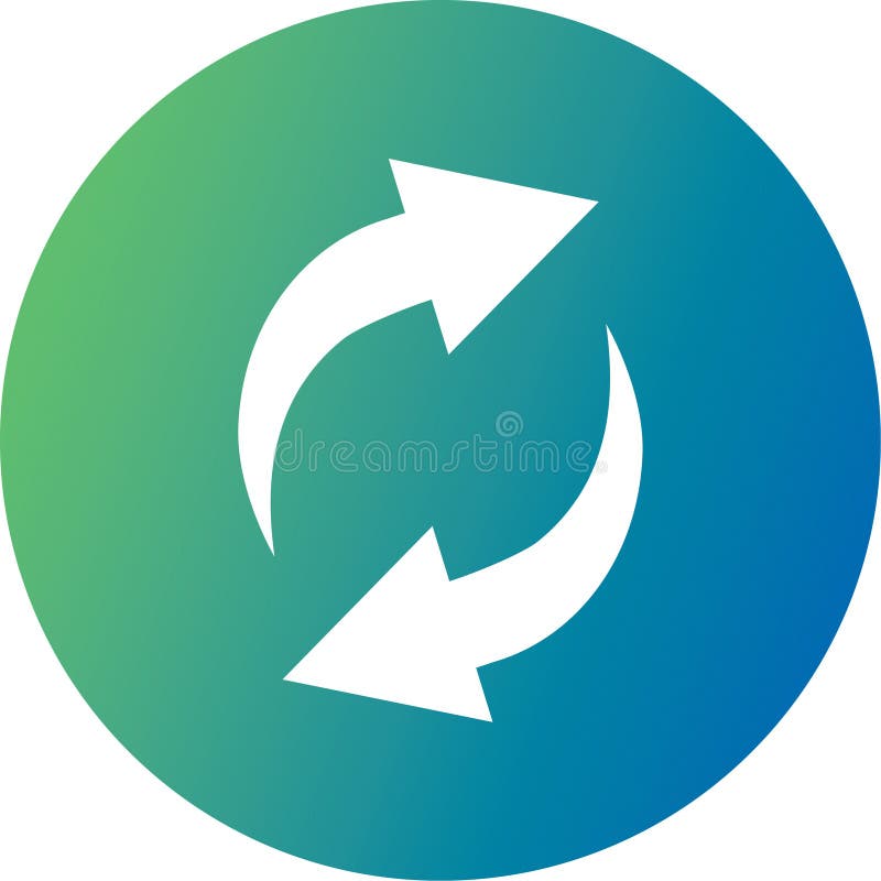 Update symbol stock illustration. Illustration of updating - 11385854