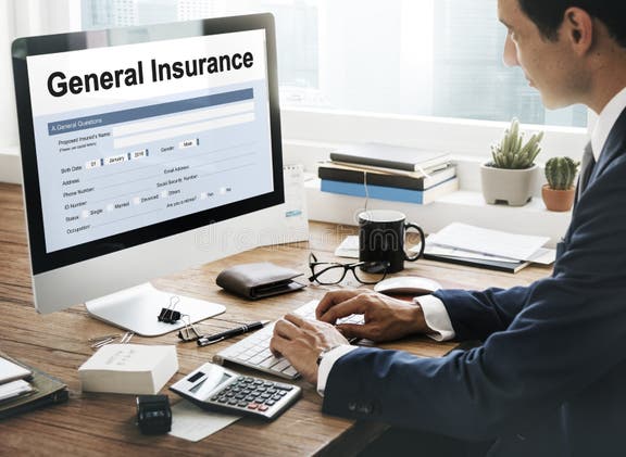 General Insurance Rebate Form Information Concept Stock Photo - Image ...